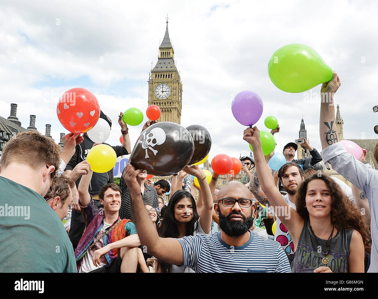 Drug policy protest Stock Photo - Alamy