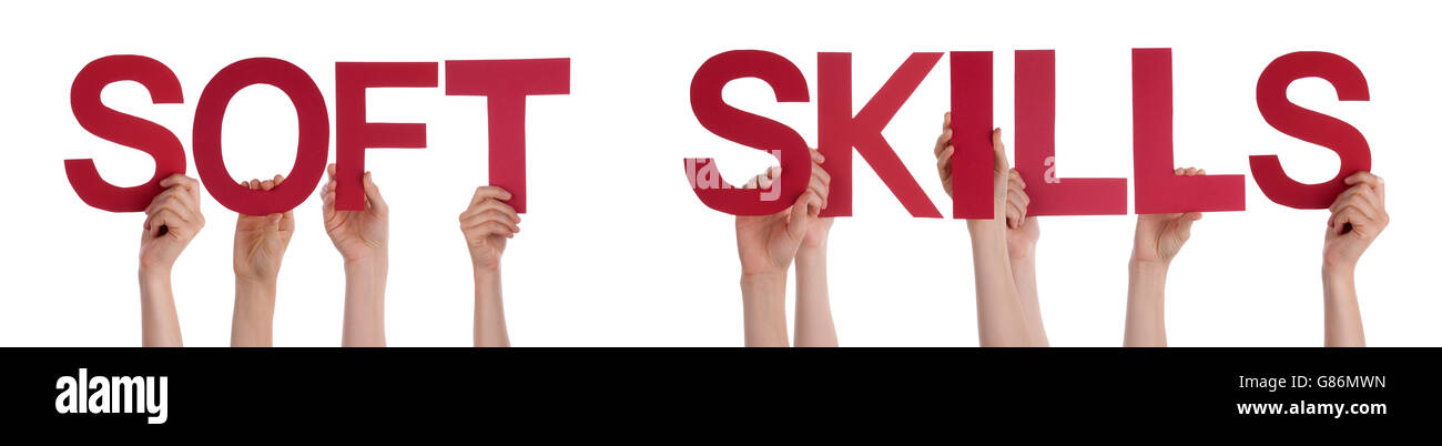People Hands Holding Red Straight Word Soft Skills Stock Photo - Alamy People Hands Holding Red Straight Word Soft Skills Stock Photo - Alamy