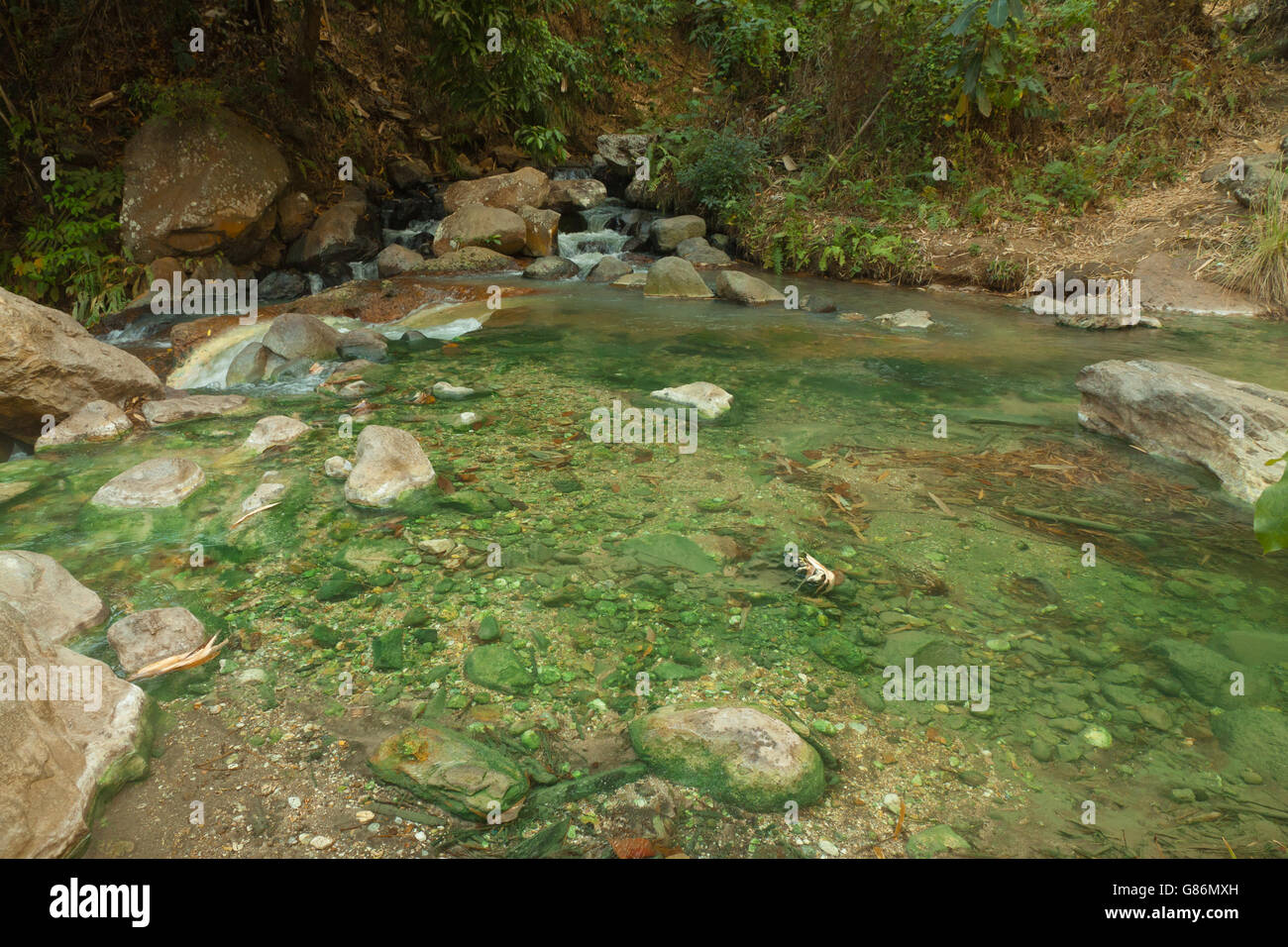 Couple hot springs hi-res stock photography and images - Alamy