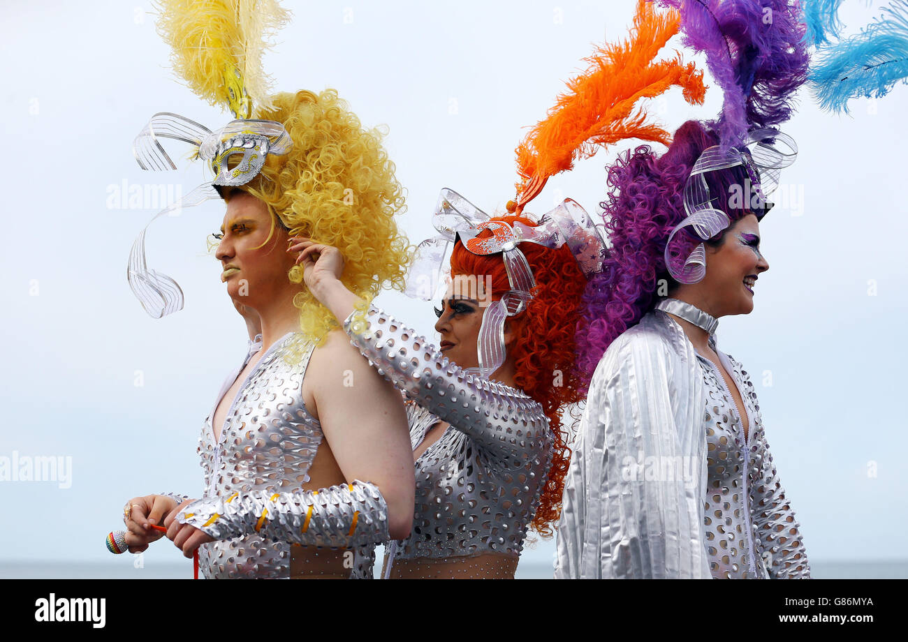 Brighton Pride parade Stock Photo - Alamy