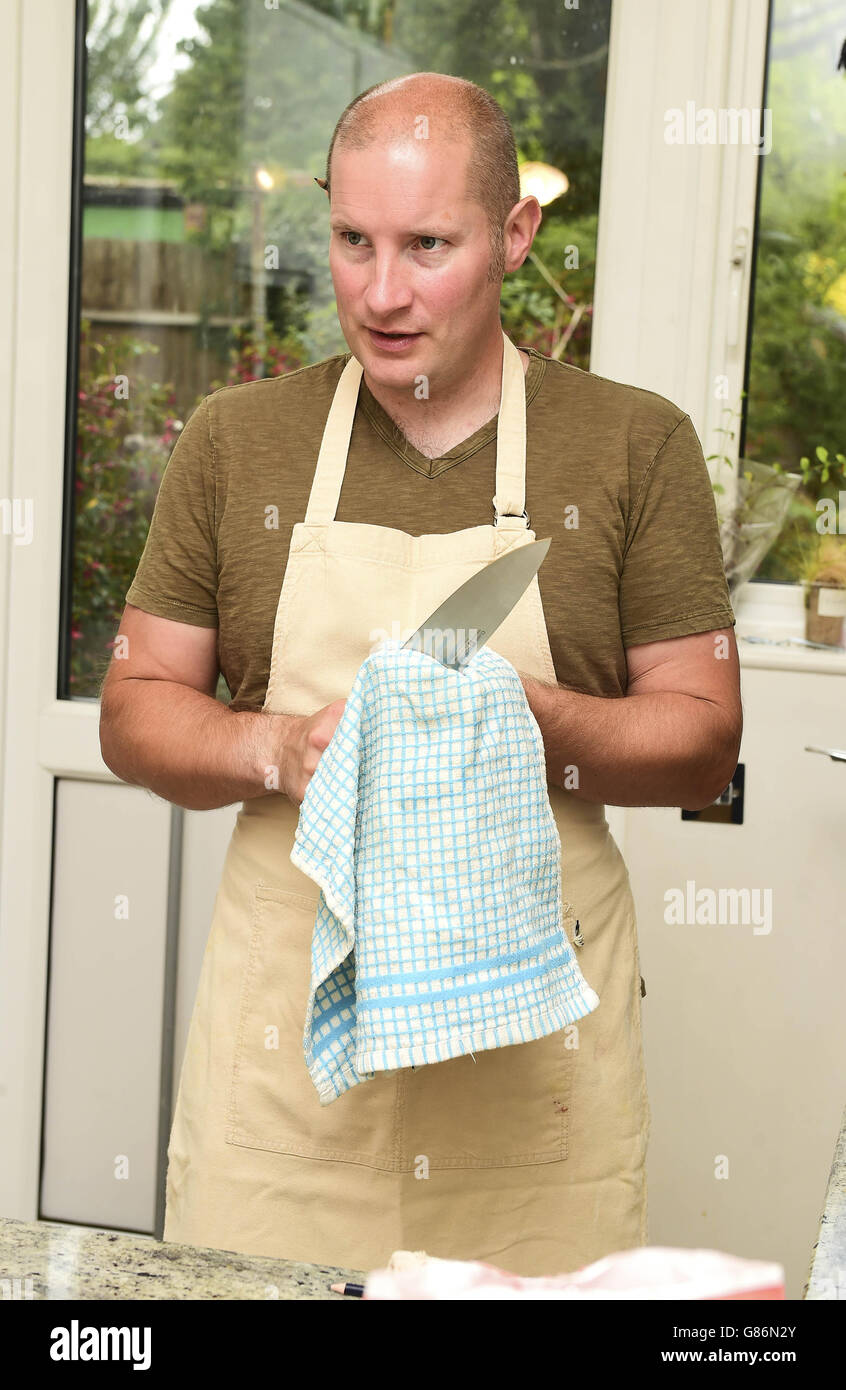 Richard Burr Bake Off - London Stock Photo - Alamy