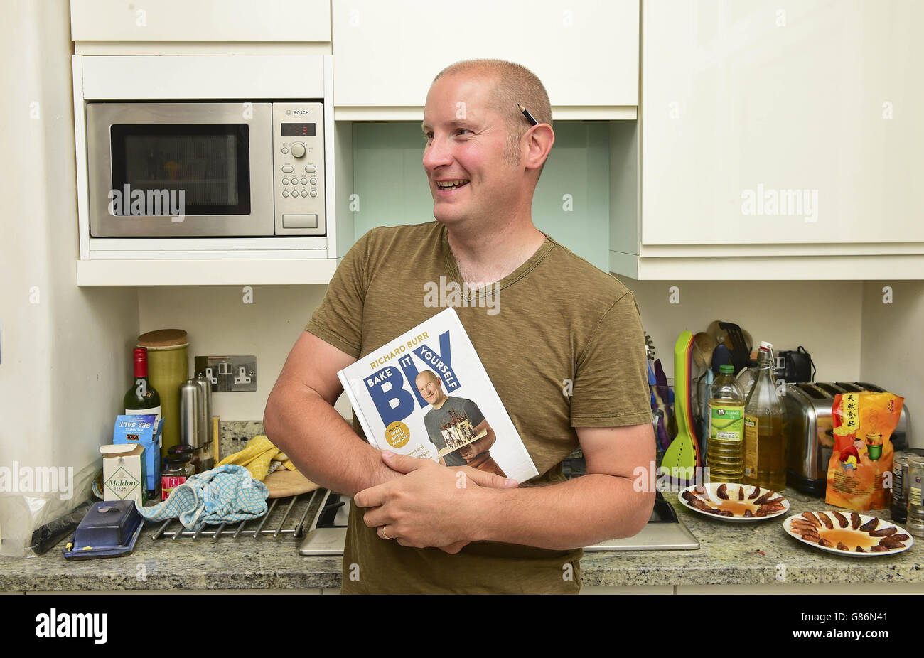 Richard Burr Bake Off - London Stock Photo - Alamy