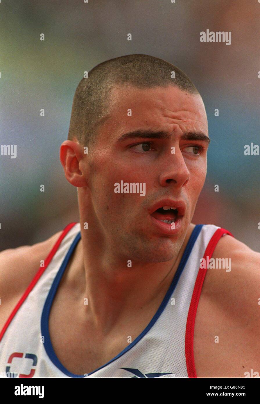 SPAR Europa Cup Athletics. Ian Mackie, Britain Stock Photo - Alamy