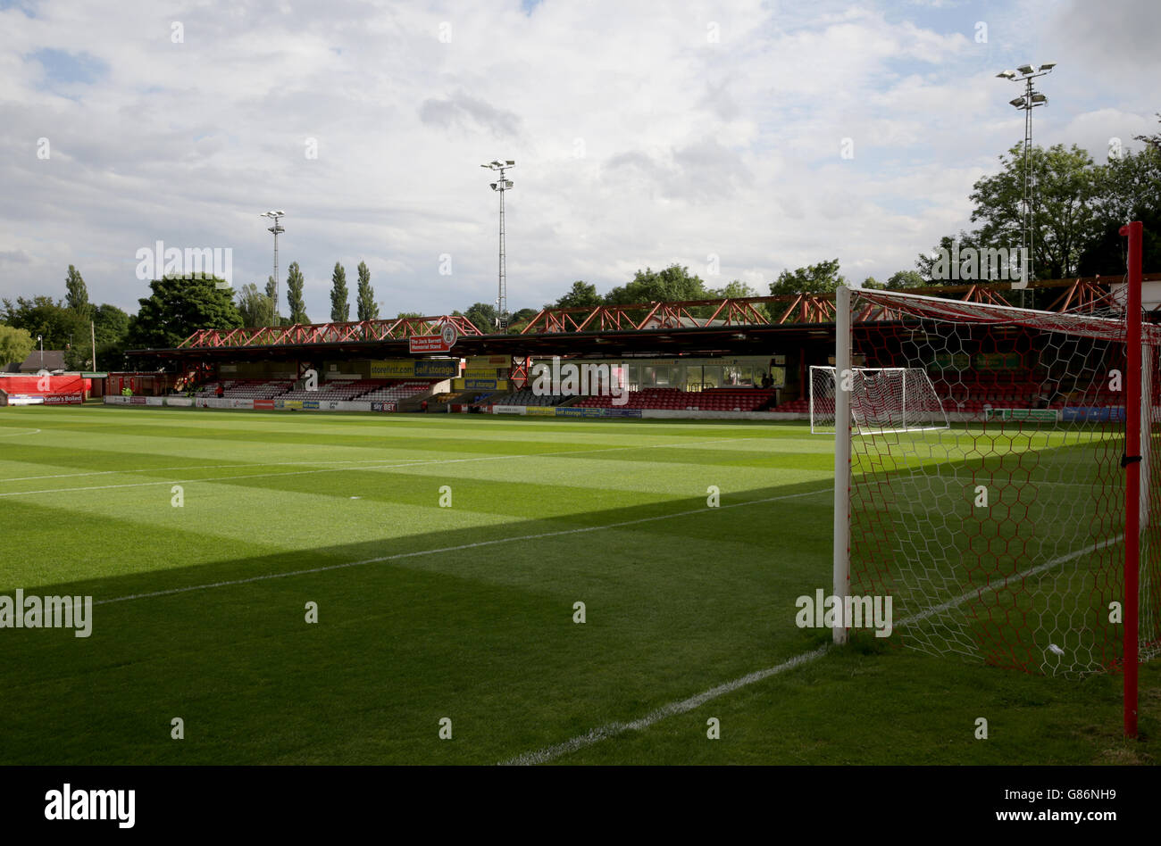 Soccer - Pre Season Friendly - Accrington Stanley v Blackpool - Crown ...