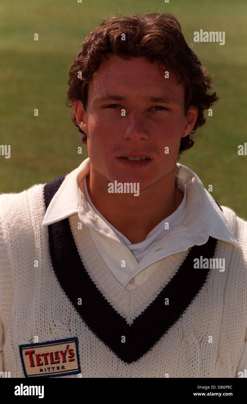 Cricket - Yorkshire Photocall. Richard Kettleborough Stock Photo - Alamy