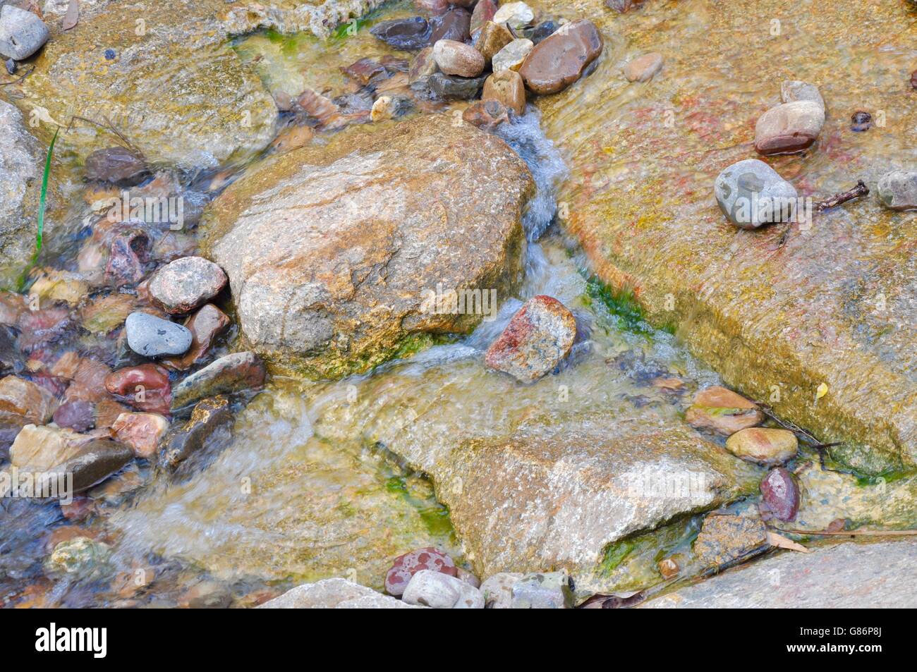Water feature garden pebbles hi-res stock photography and images - Alamy