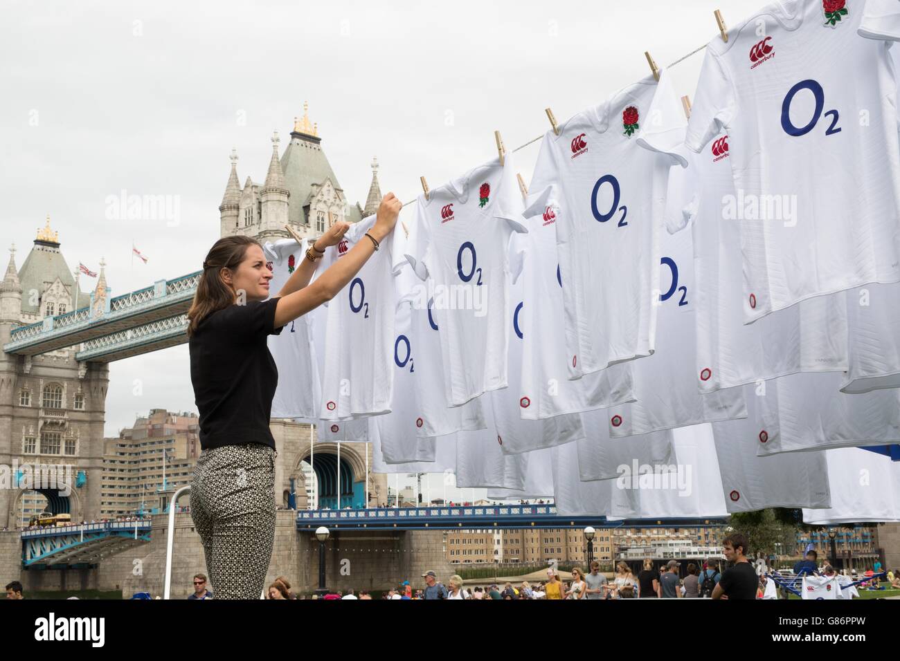 England Rugby #WearTheRose campaign. EDITORIAL USE ONLY Dominique Daley ...