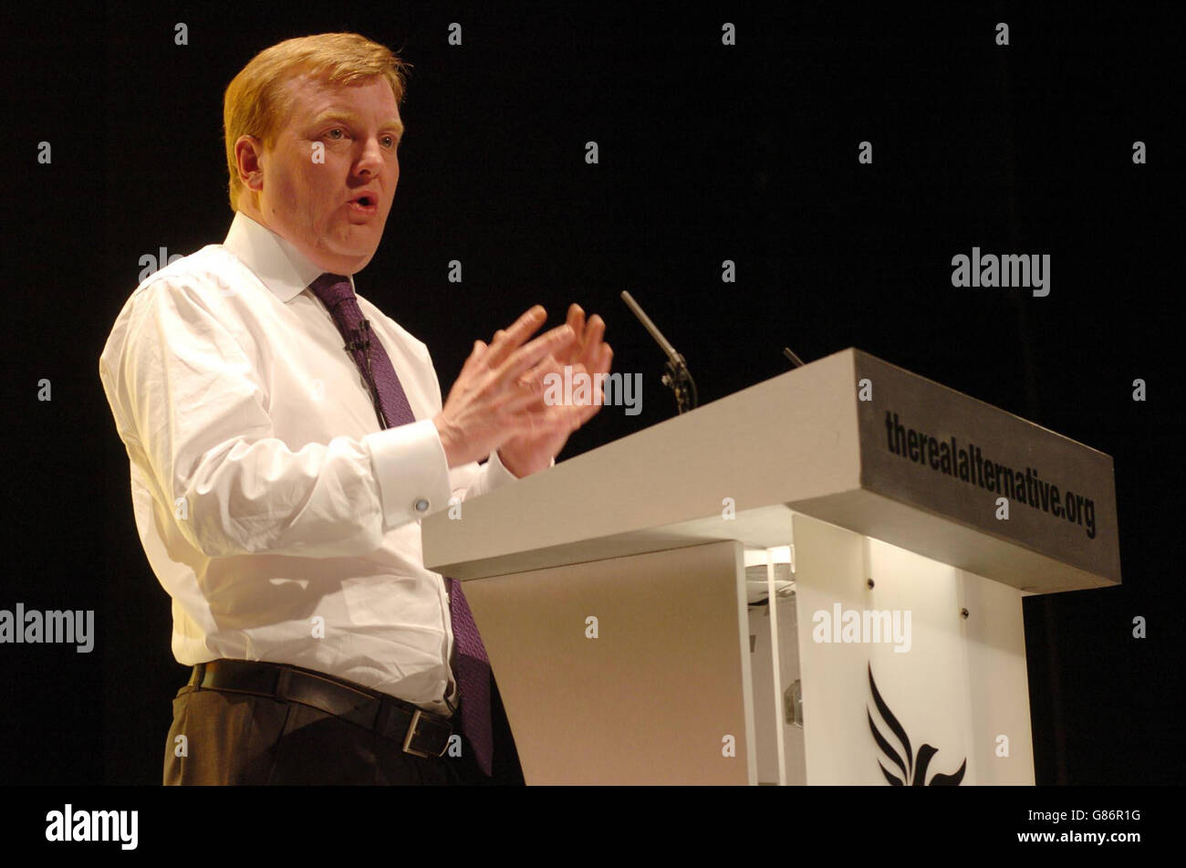 General Election Campaign 2005 - Liberal Democrats Party Rally - Corn ...
