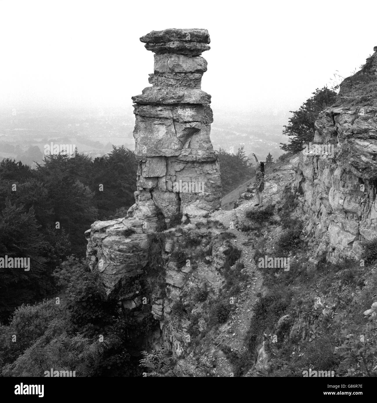 Leckhampton hill Black and White Stock Photos & Images - Alamy