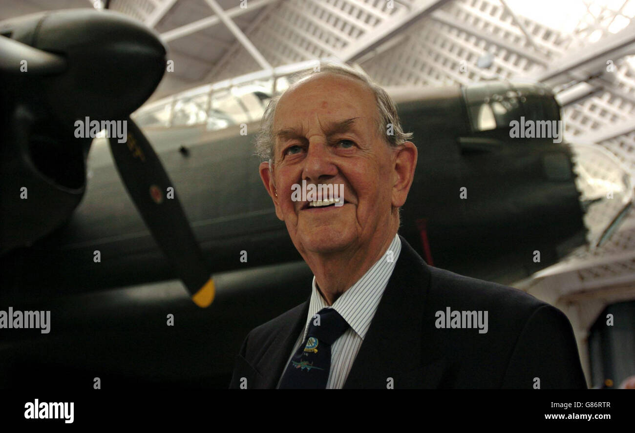 Bob Spencer a Lancaster bomber bomb aimer with RAF 1 group Sqadron 150 ...