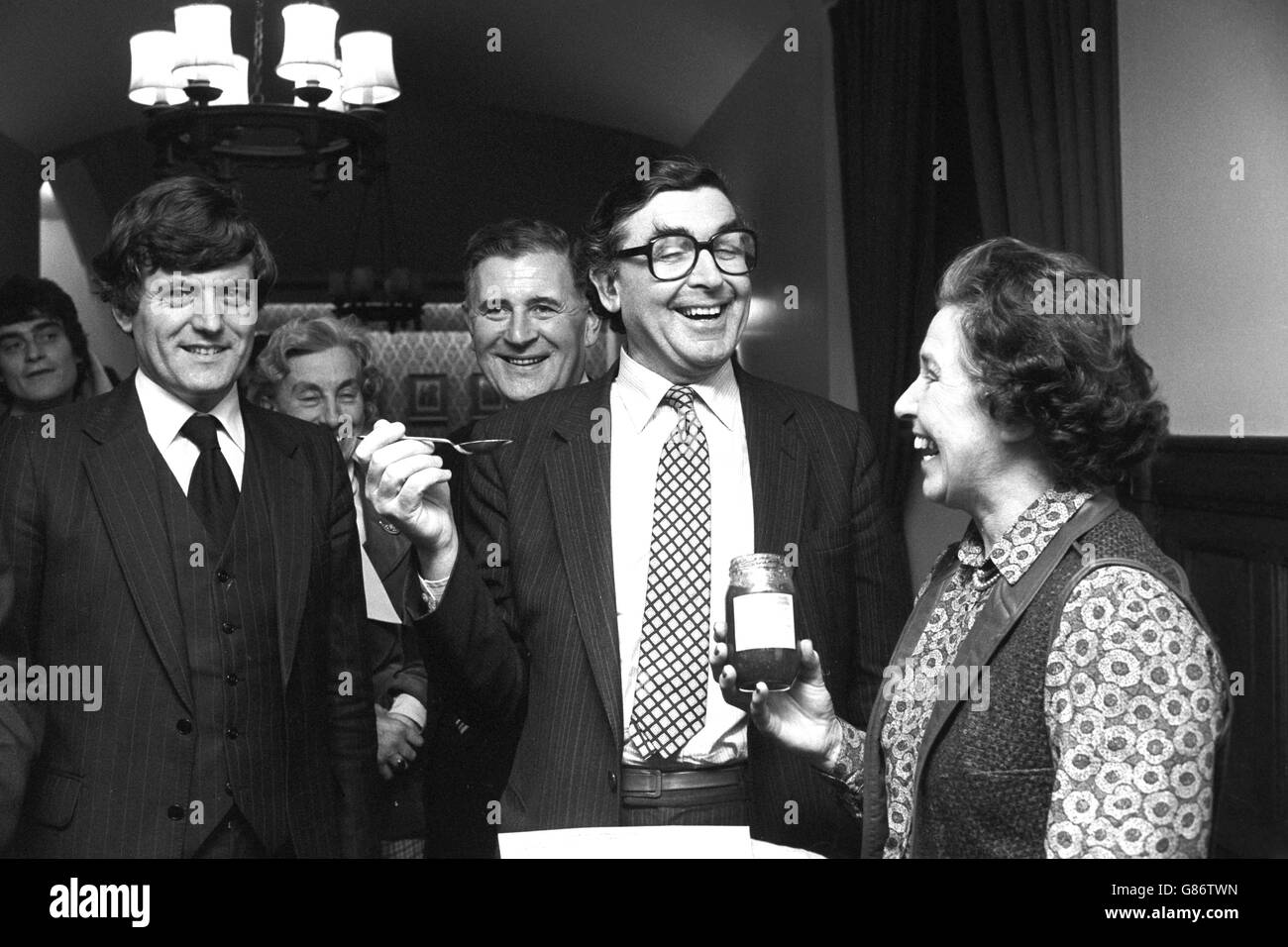 MPs at the Palace of Westminster sample home-made jams from Women's ...