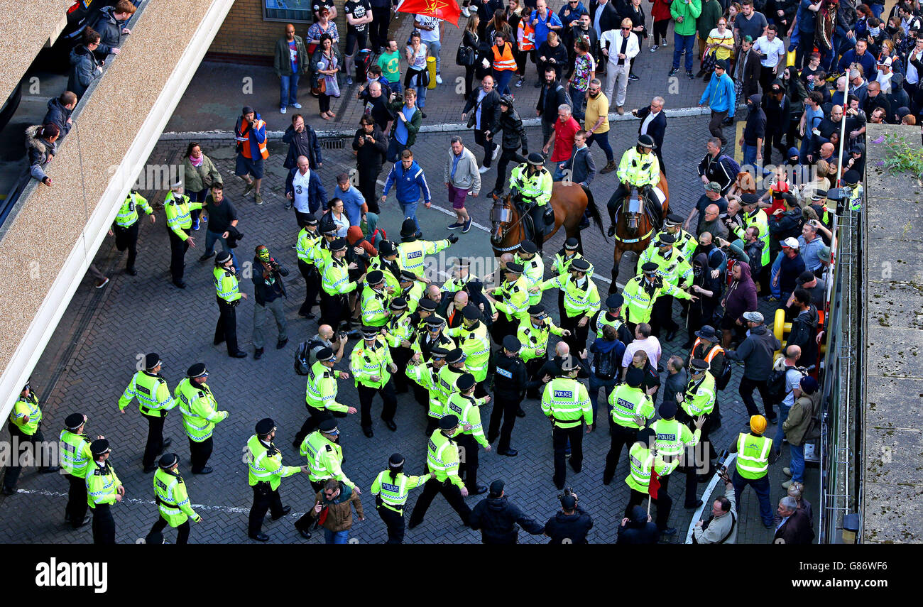 National Action march Stock Photo - Alamy