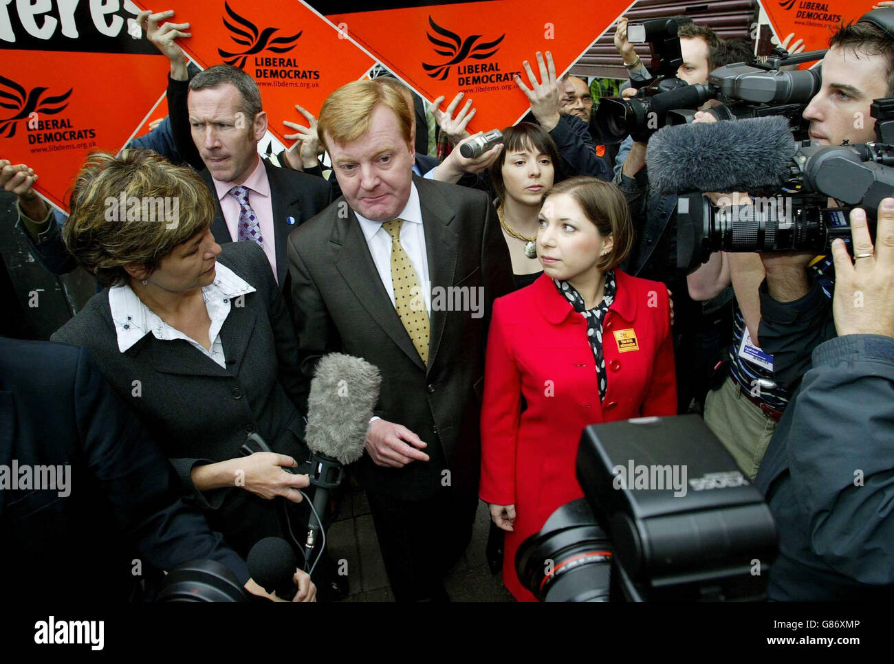 General Election Campaign 2005 - Final Day - Liberal Democrats Stock ...