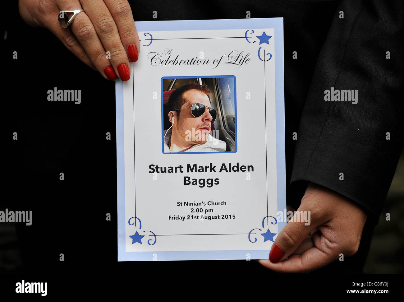 Stuart baggs funeral hi-res stock photography and images - Alamy
