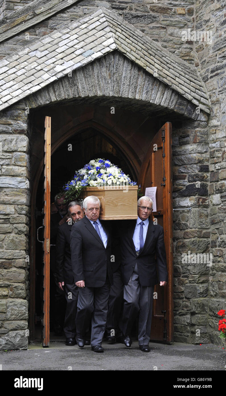 Stuart Baggs funeral Stock Photo - Alamy