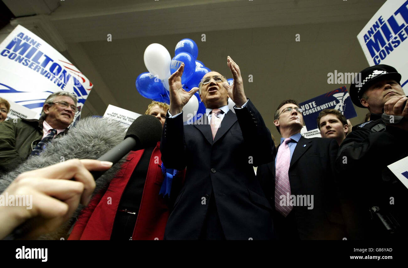 General Election Campaign 2005 - Final Day - Conservative Party Stock ...