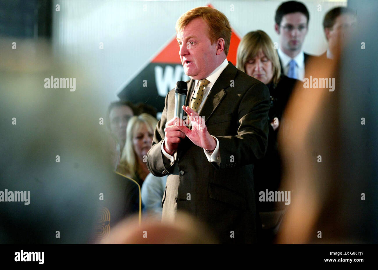General Election Campaign 2005 - Final Day - Liberal Democrats Stock ...