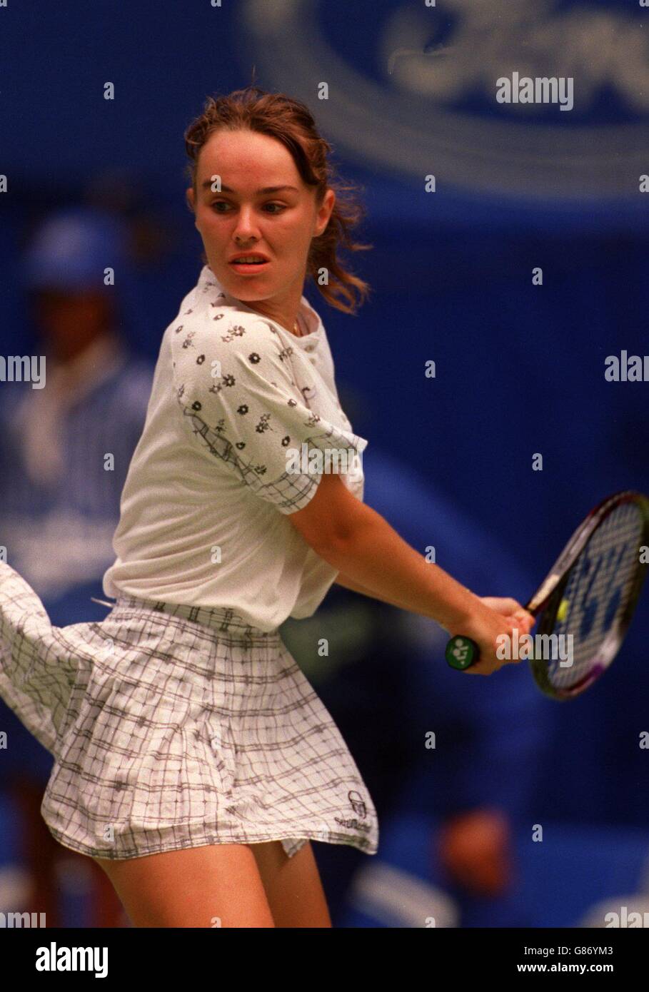 Tennis - Australian Open. Martina Hingis Stock Photo - Alamy