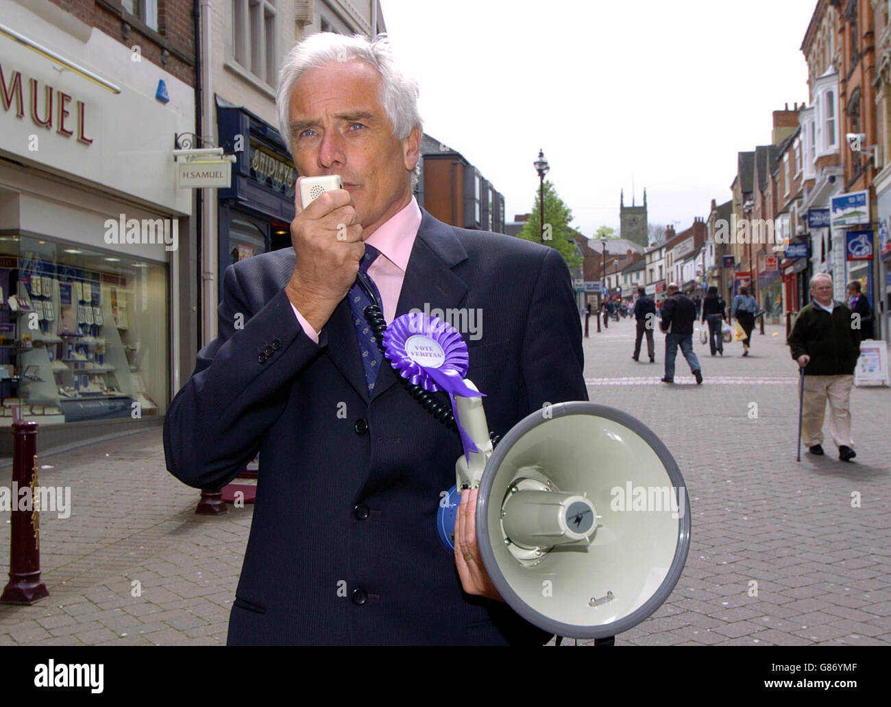 General Election Campaign 2005 - Final Day - Veritas Stock Photo - Alamy