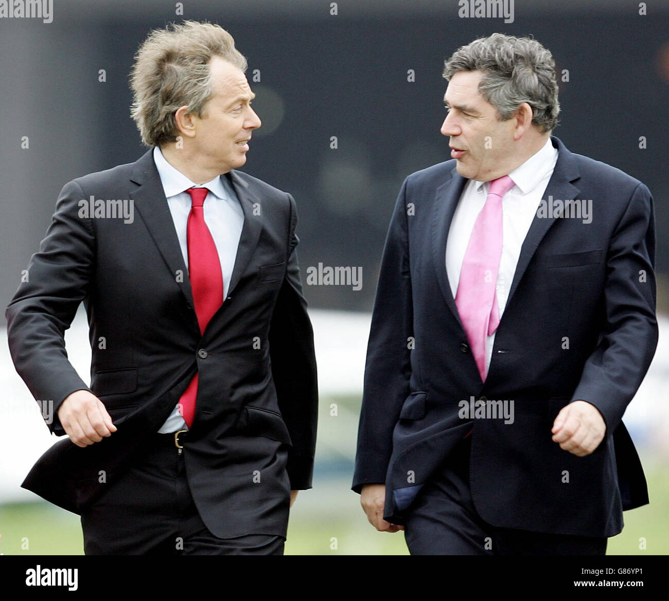 General Election Campaign 2005 - Final Day - Labour Party Stock Photo ...
