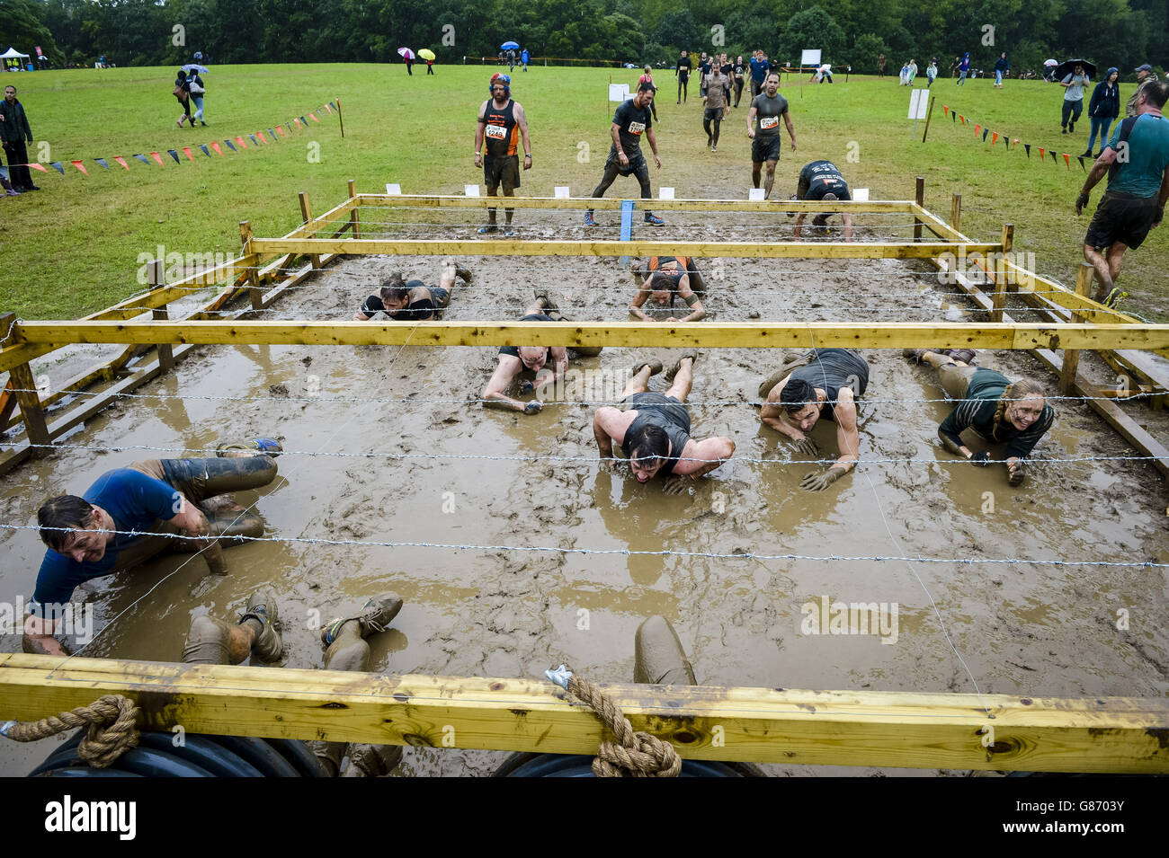 Tough Mudder Cage Crawl