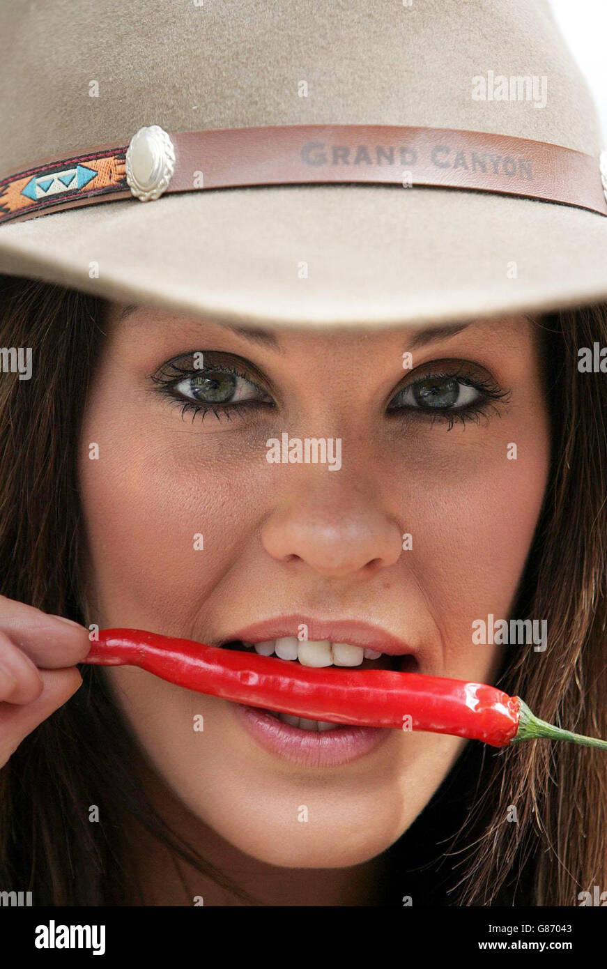 Irish model Glenda Gilson at the opening. All proceeds from the day ...