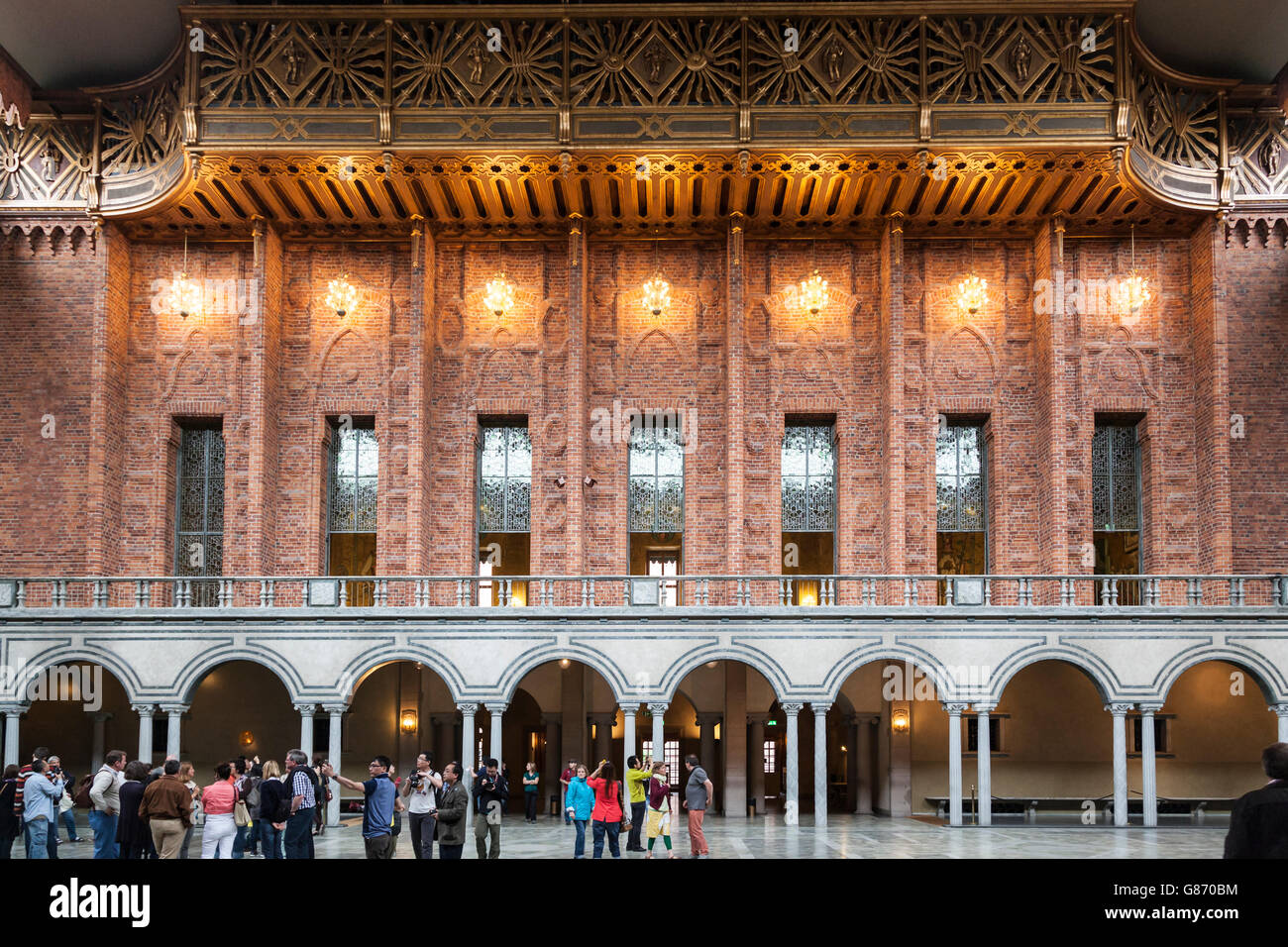 Town Hall Stockholm Sweden Stock Photo - Alamy