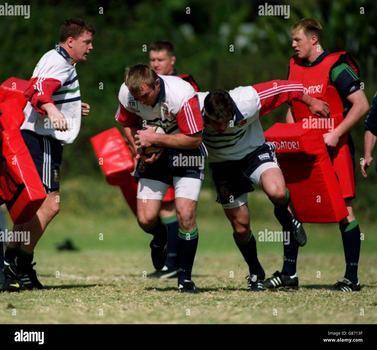 Rugby Union - British Lions Tour. Tim Rodber, British Lions Stock Photo ...