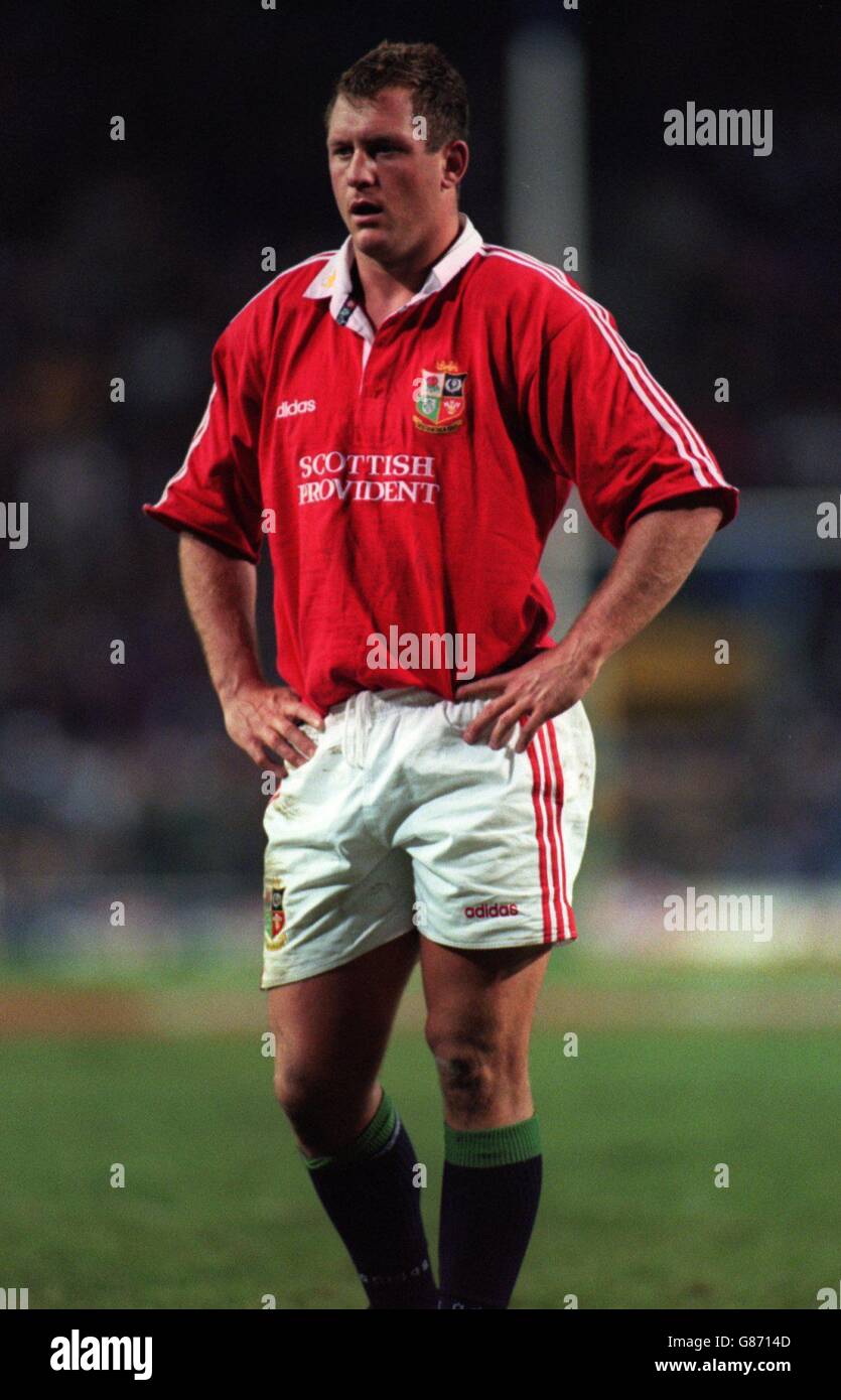 Rugby Union - British Lions Tour of South Africa, 1st Test. Richard ...