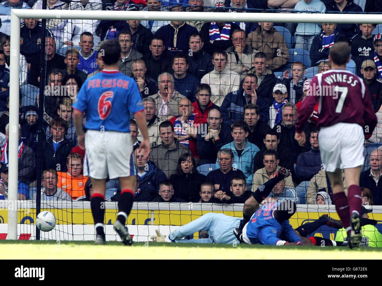 Scores own goal v rangers hi-res stock photography and images - Alamy
