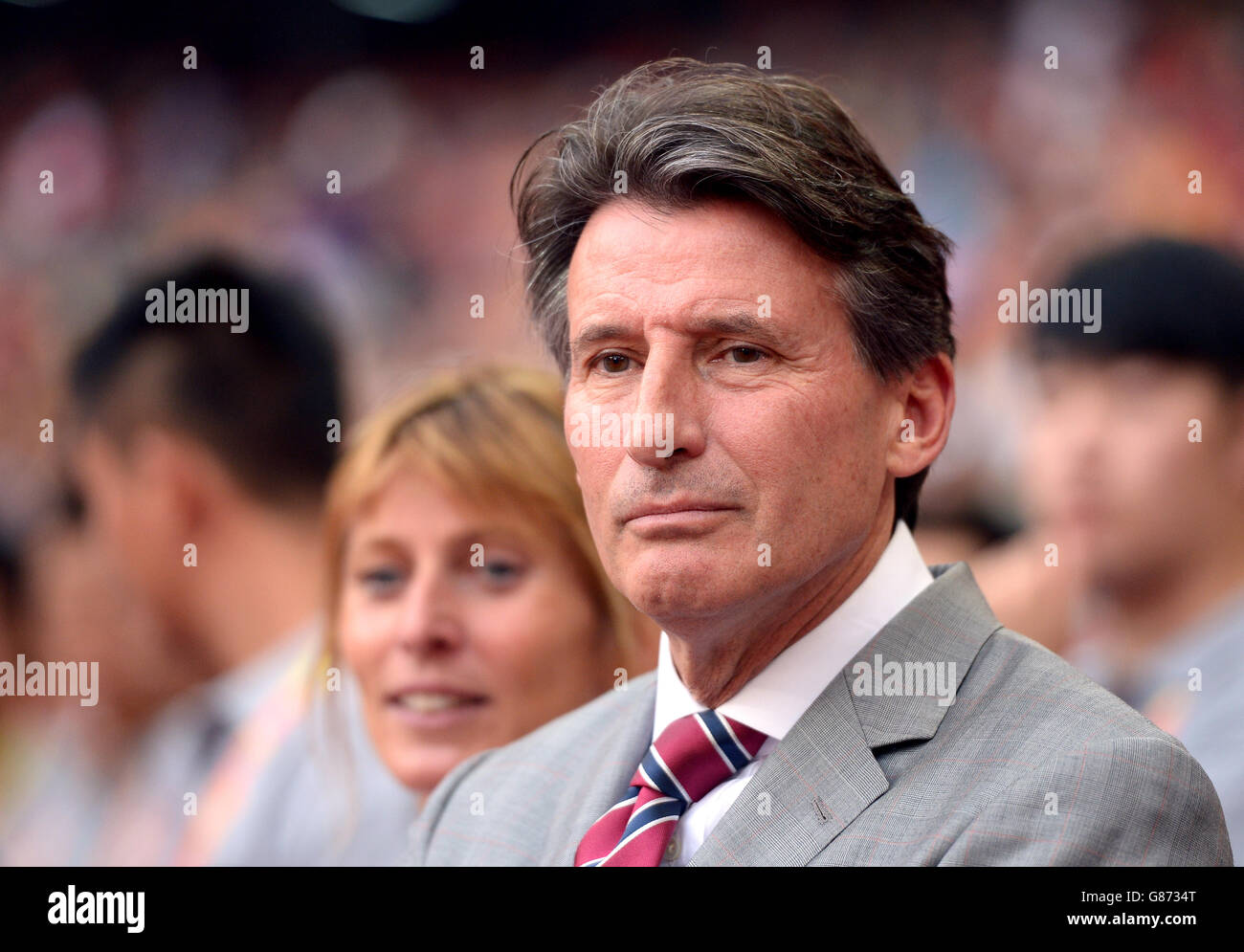 IAAF President Lord Sebastian Coe during day eight of the IAAF World ...