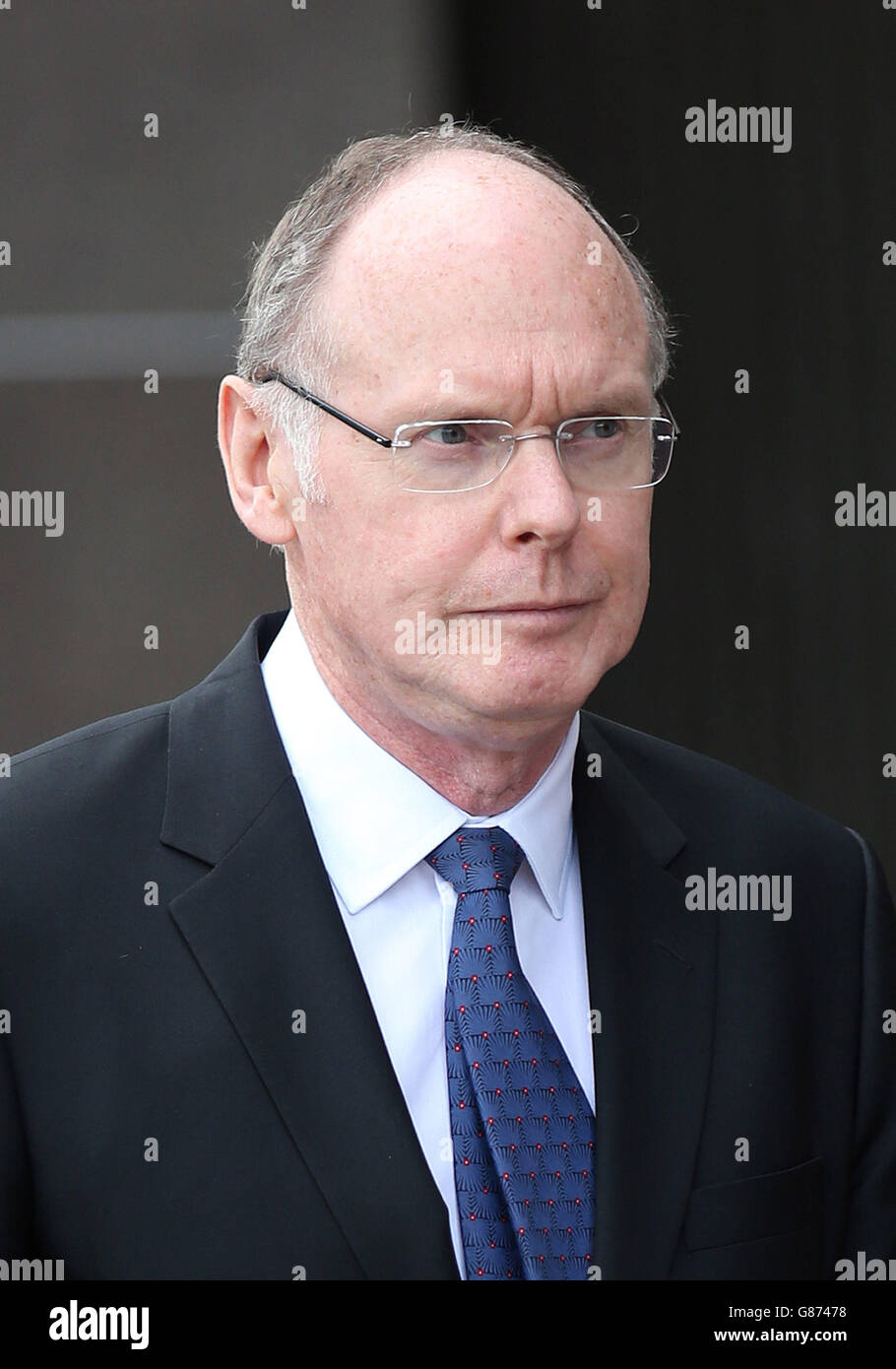 Witness Professor Andrew Rankin leaves Glasgow Sheriff Court, Glasgow ...