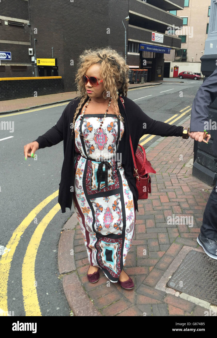 Former care worker Sabrina Duncan outside Birmingham Crown Court where ...