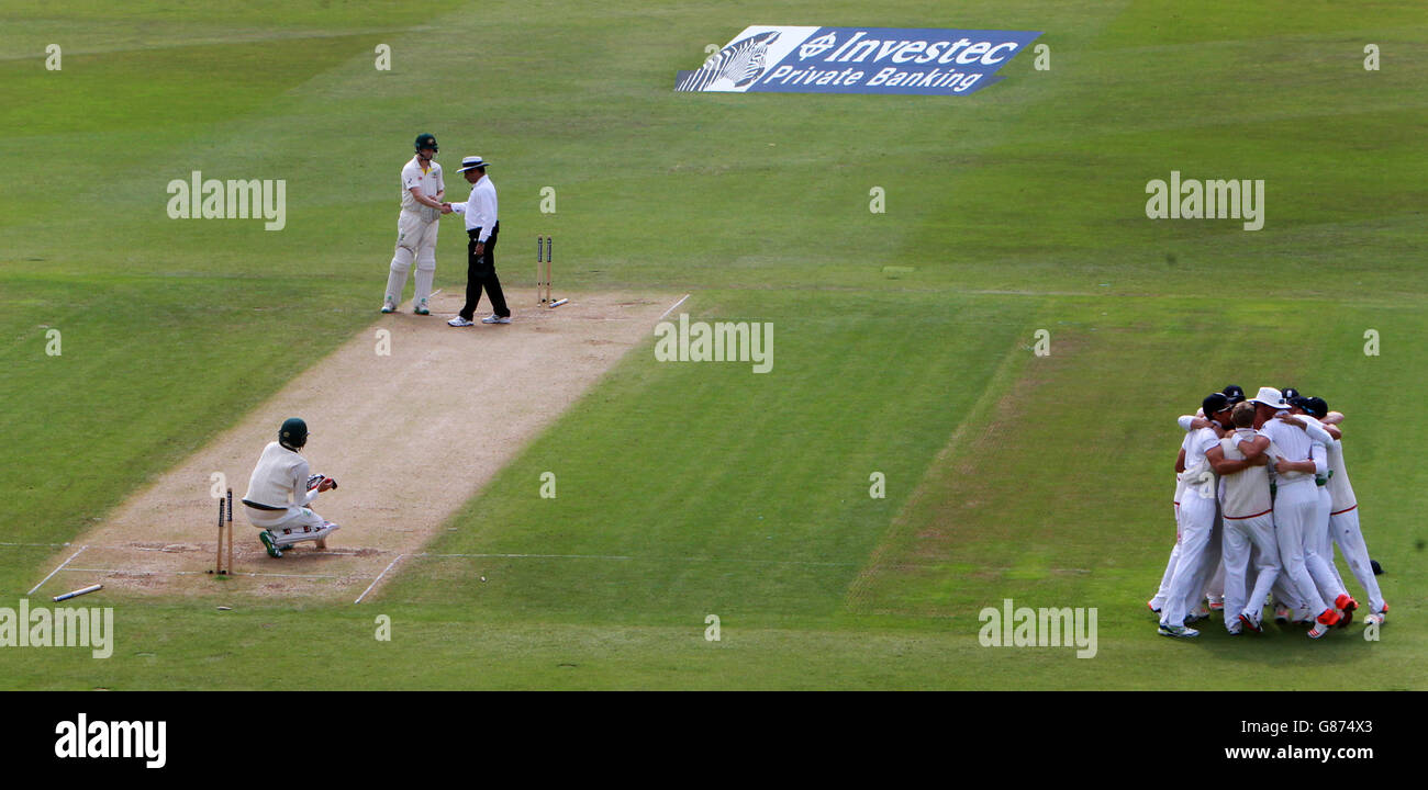 Cricket the ashes fourth test final day england australia hi-res stock ...