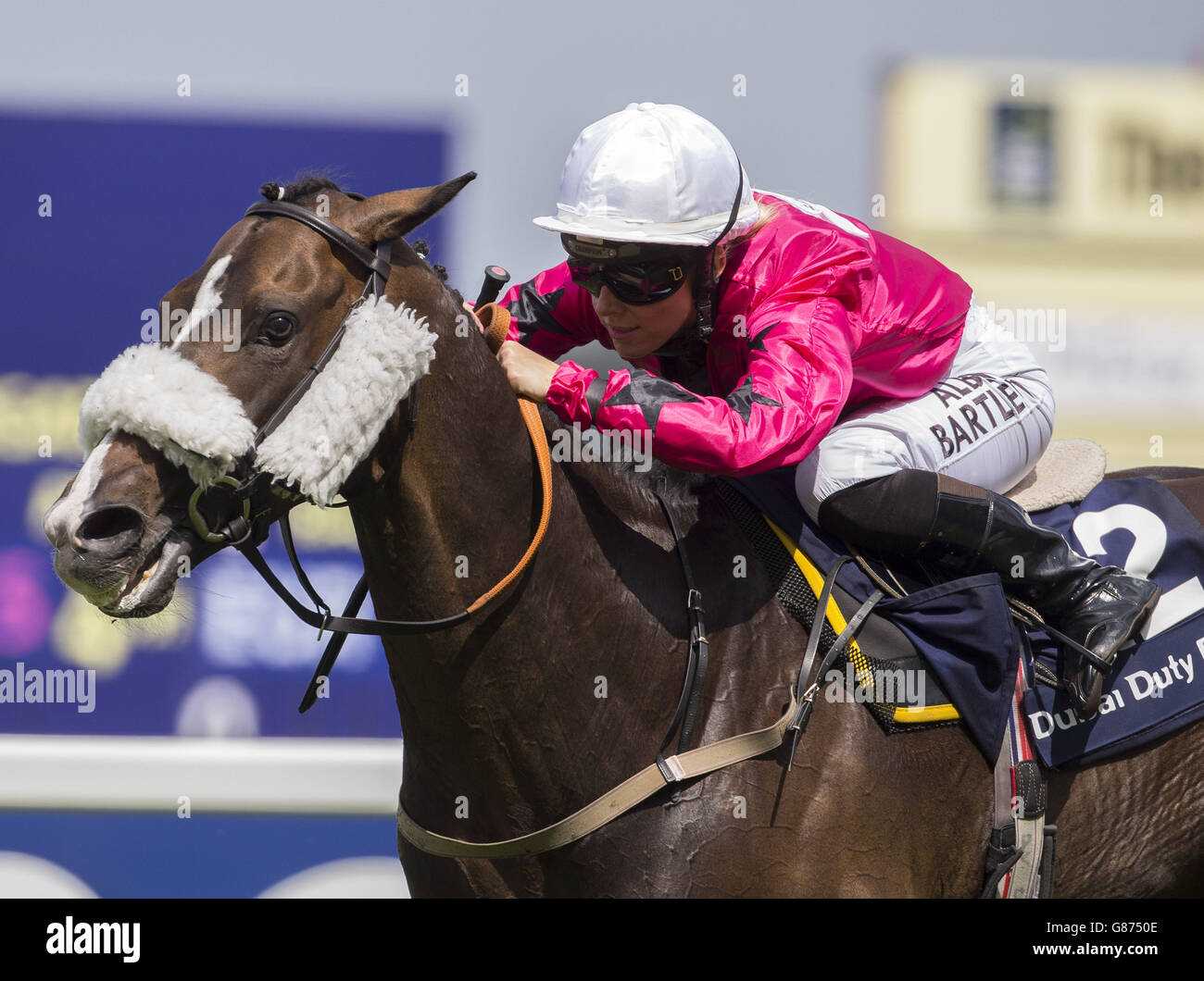 Horse Racing - Dubai Duty Free Shergar Cup - Ascot Racecourse Stock ...