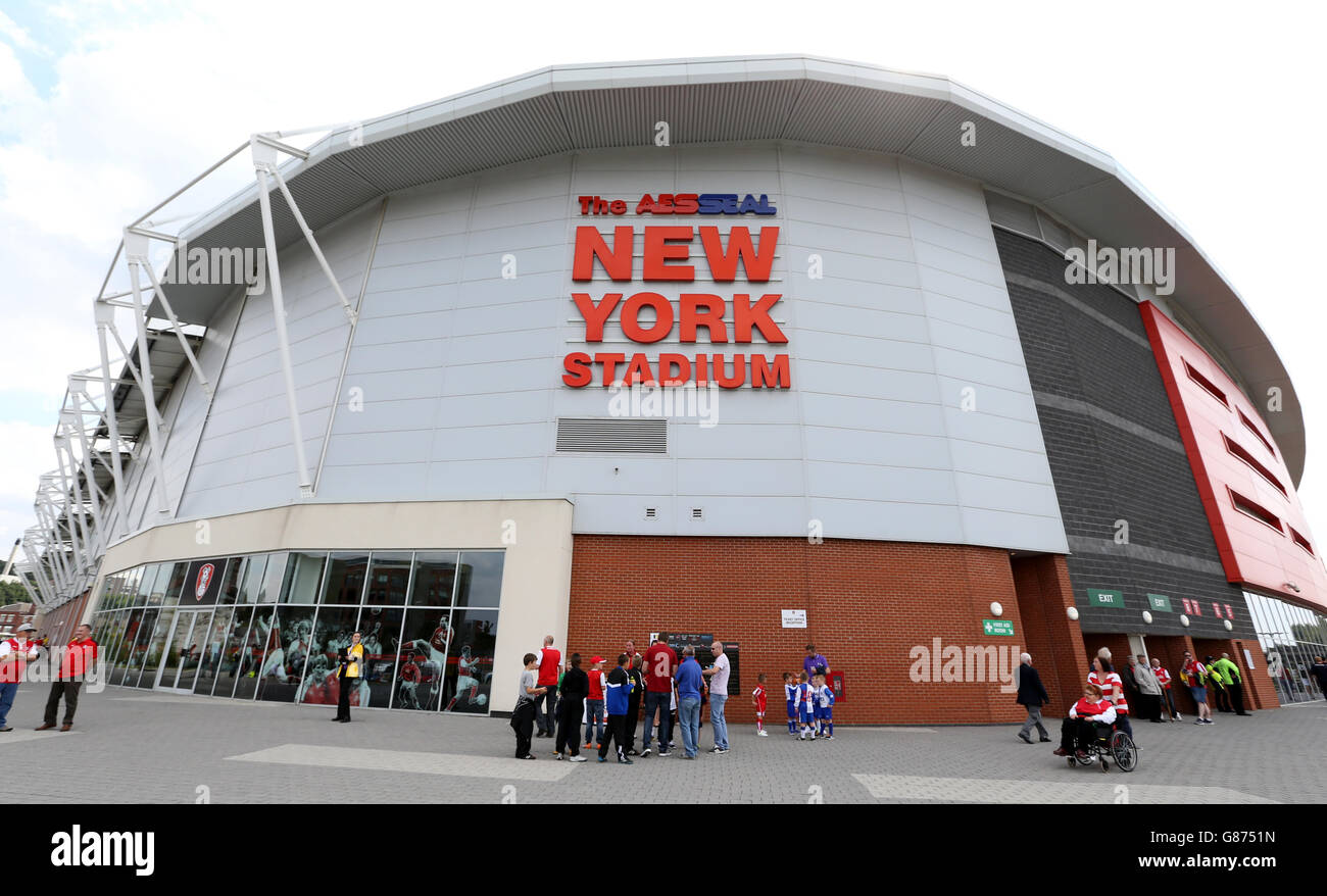 A general view of the aesseal new york stadium hi-res stock photography ...