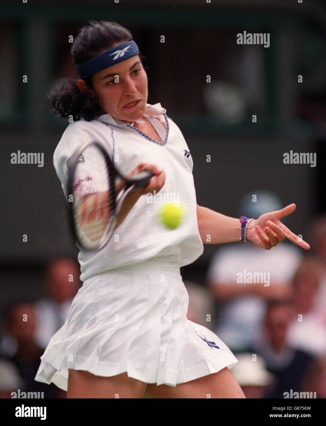 Tennis - Wimbledon Day 2. Arantxa Sanchez-Vicario Stock Photo - Alamy