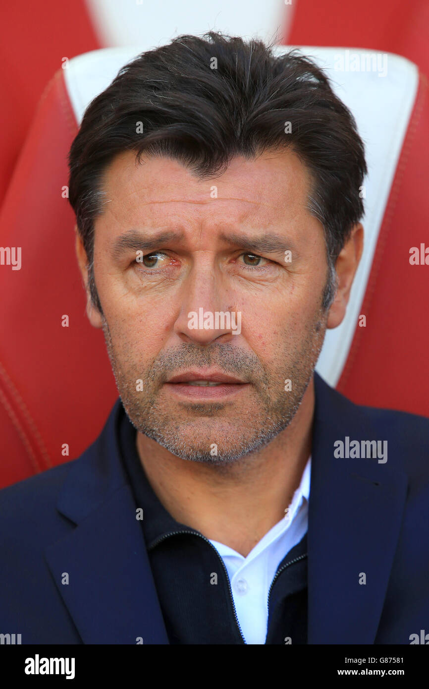 Olympique lyonnais manager hubert fournier hi-res stock photography and ...