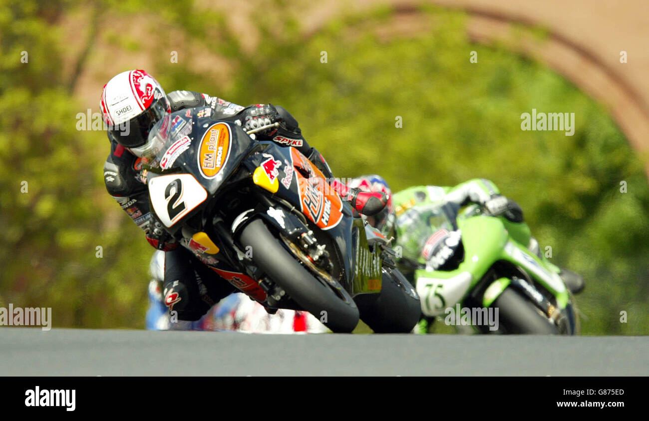 Motor Racing - British Superbikes - Round Four - Oulton Park. Michael ...