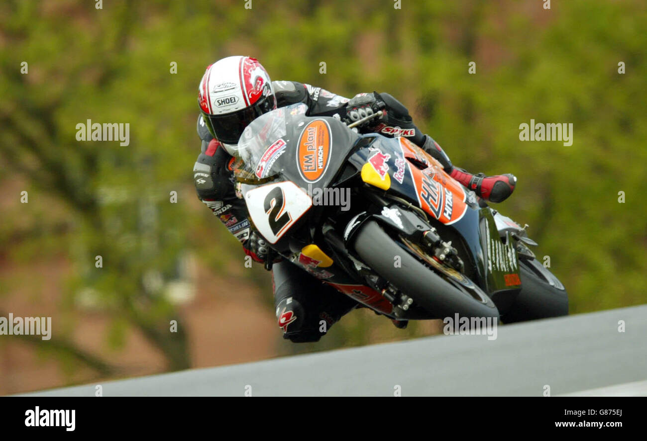 Motor Racing - British Superbikes - Round Four - Oulton Park. Michael ...