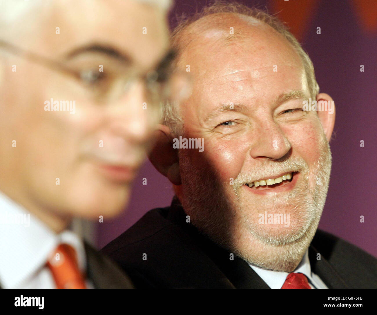 Labour's Home Secretary Charles Clarke (right) with Secretary of State ...