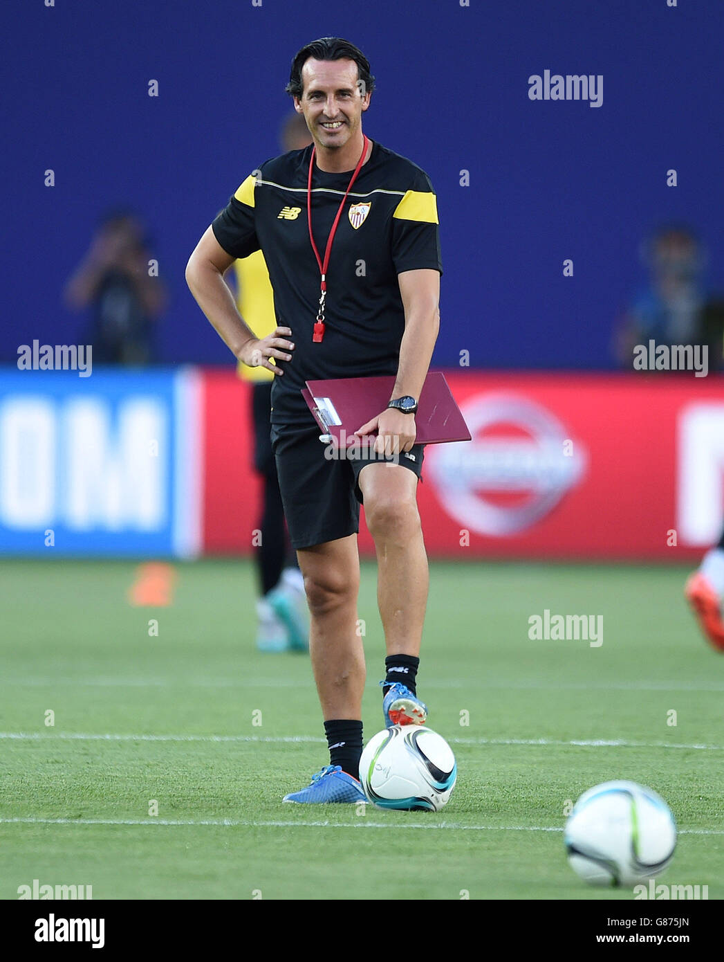 Soccer - UEFA Super Cup - Seville Training - Boris Paichadze Dinamo ...