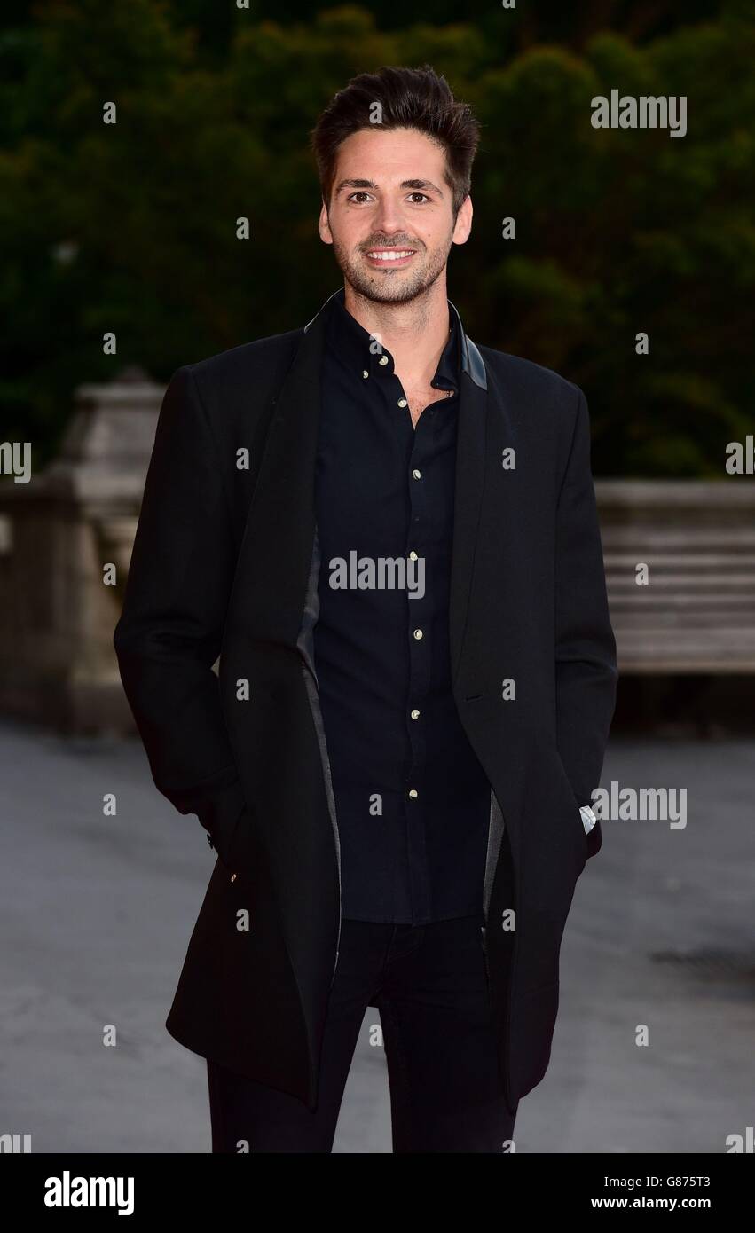 Ben Haenow attending the Cinderella inspired ball in aid of Believe In ...