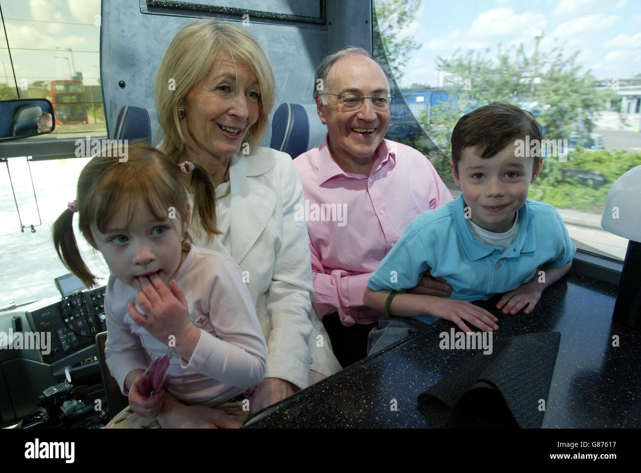 The leader of the conservative party michael with his family hi-res ...