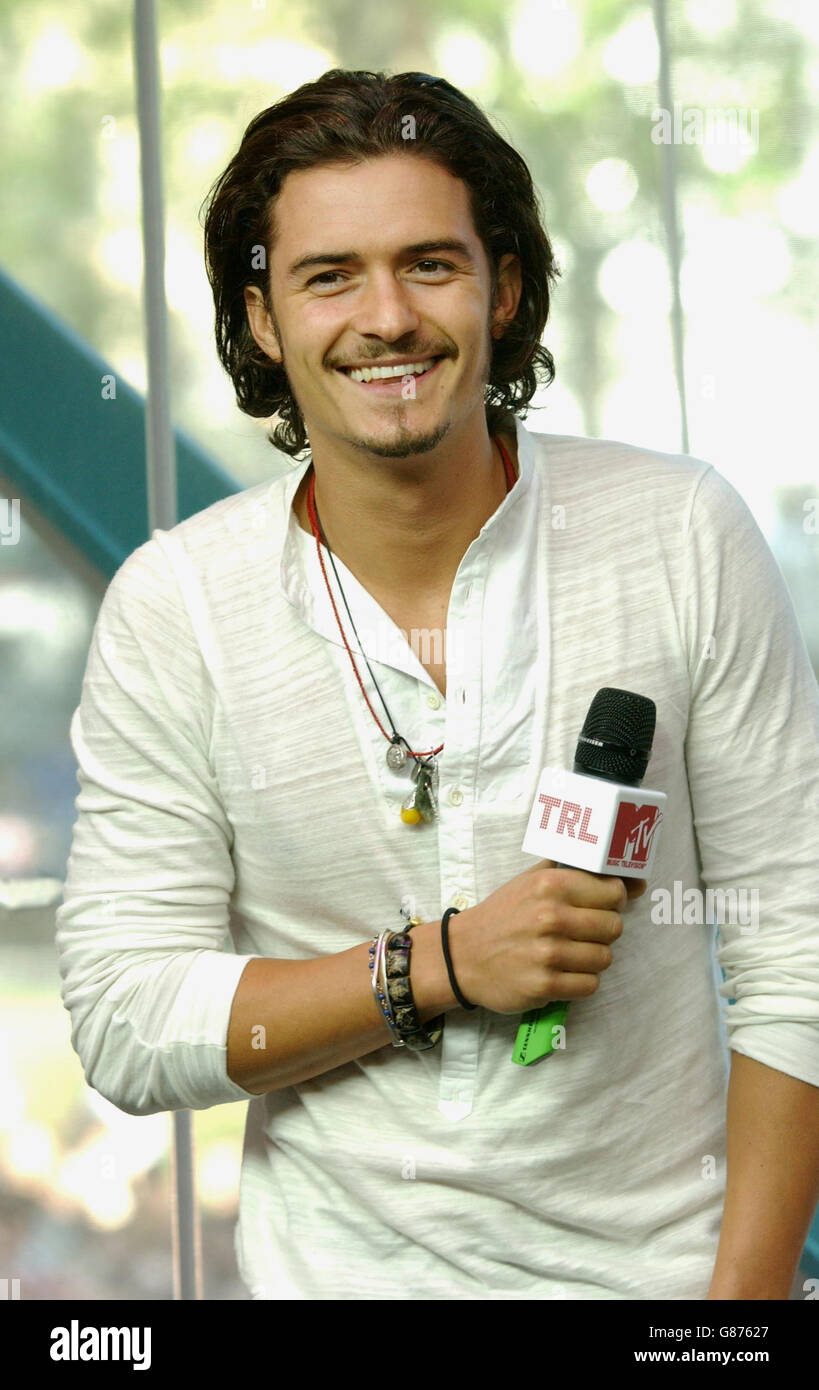 MTV's TRL - Total Request Live - Leicester Square Stock Photo - Alamy