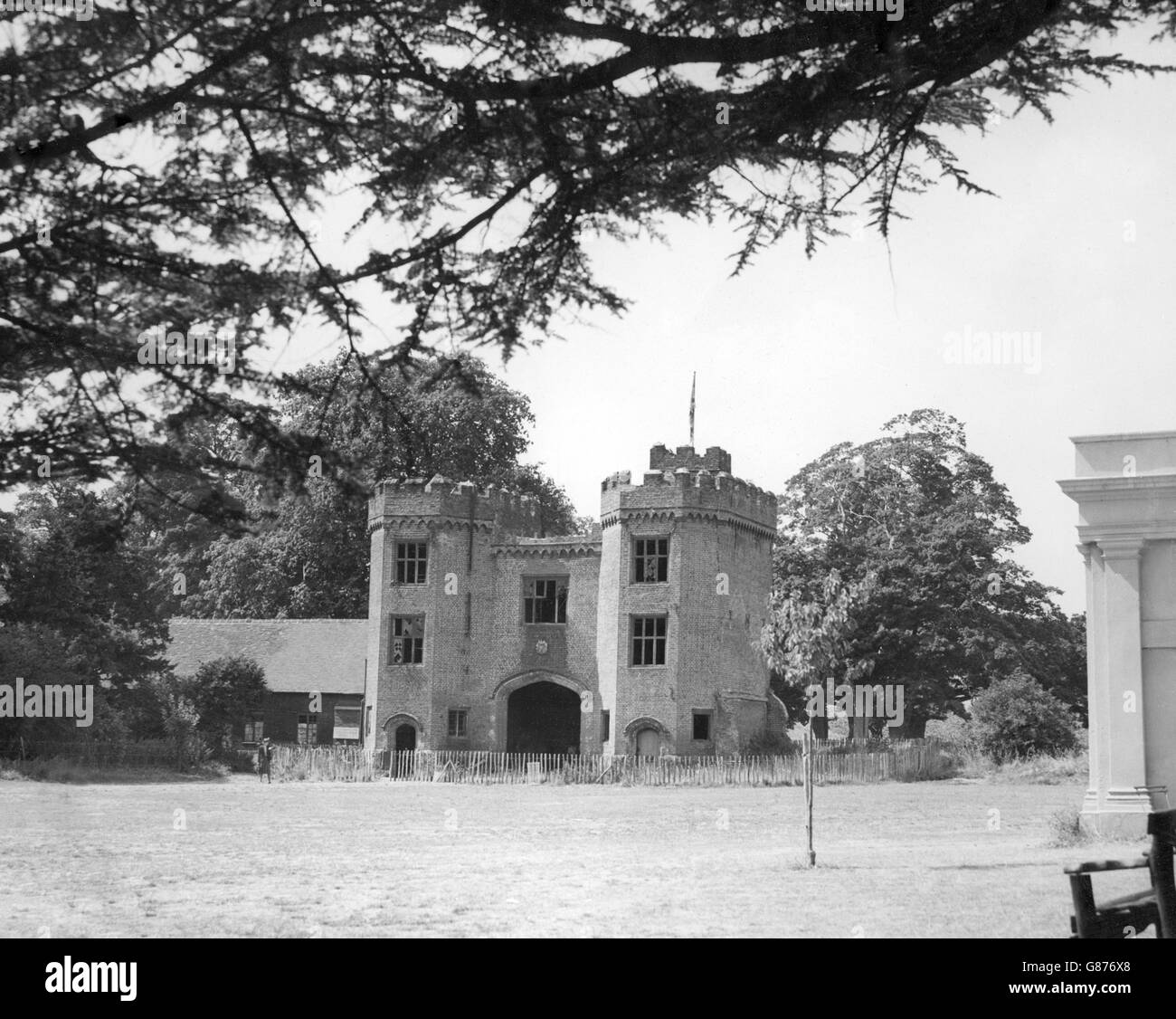 Buildings and Landmarks - Lullingstone Castle - Kent Stock Photo - Alamy