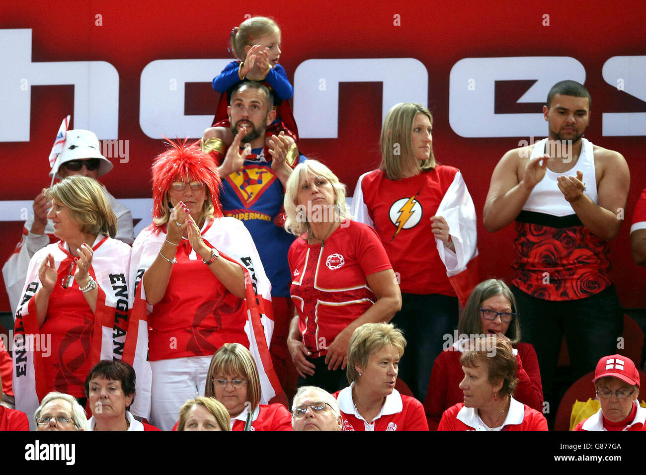 Netball fans hi-res stock photography and images - Alamy