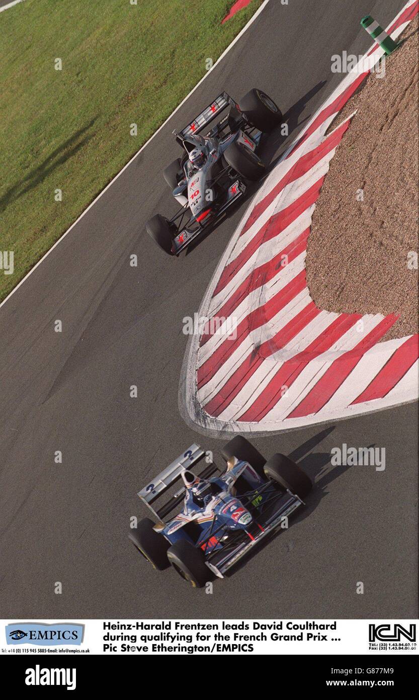 Motor Racing ... French Grand Prix Stock Photo - Alamy