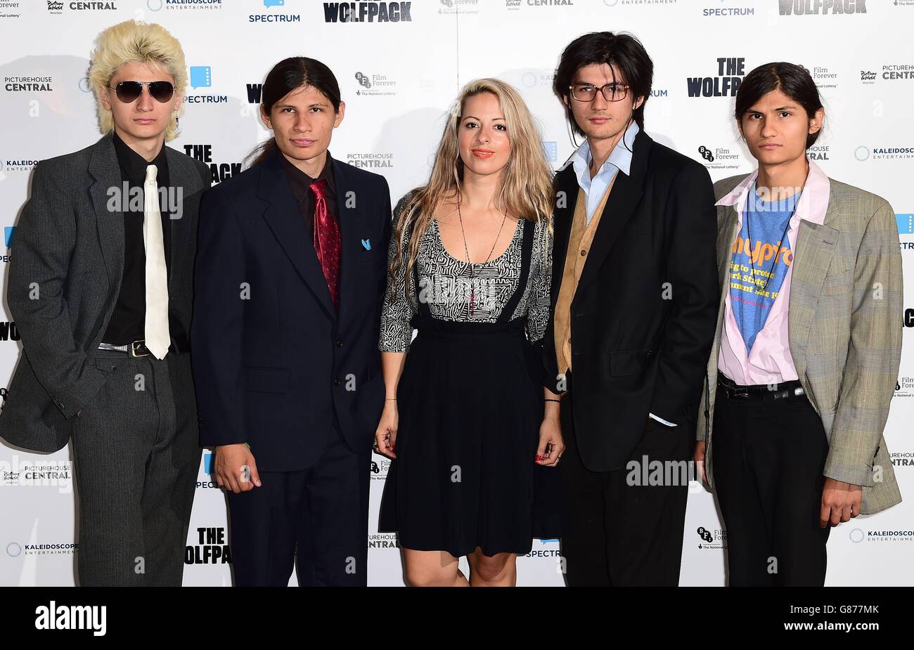 The Wolfpack screening - London Stock Photo - Alamy