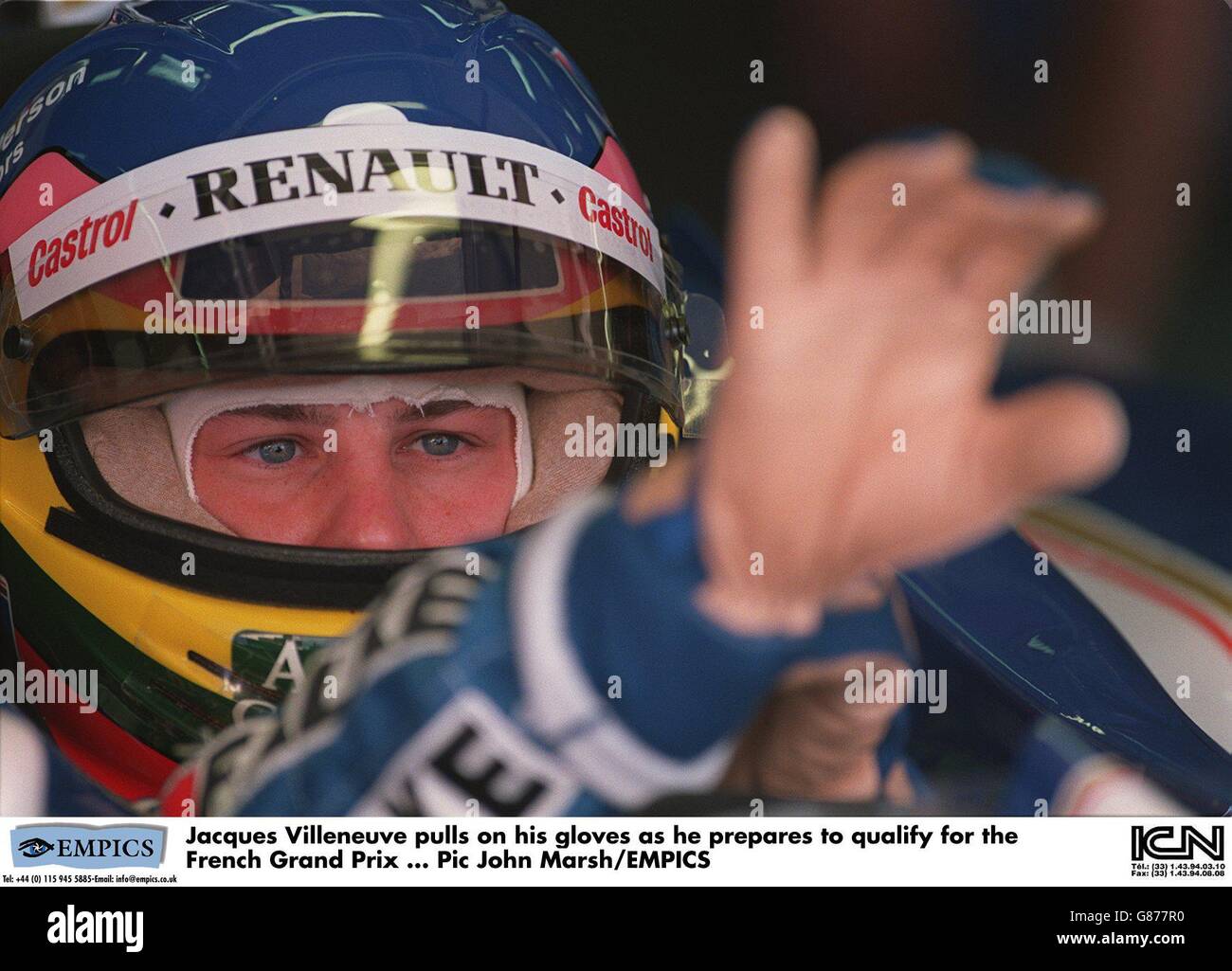 Motor Racing ... French Grand Prix Stock Photo - Alamy